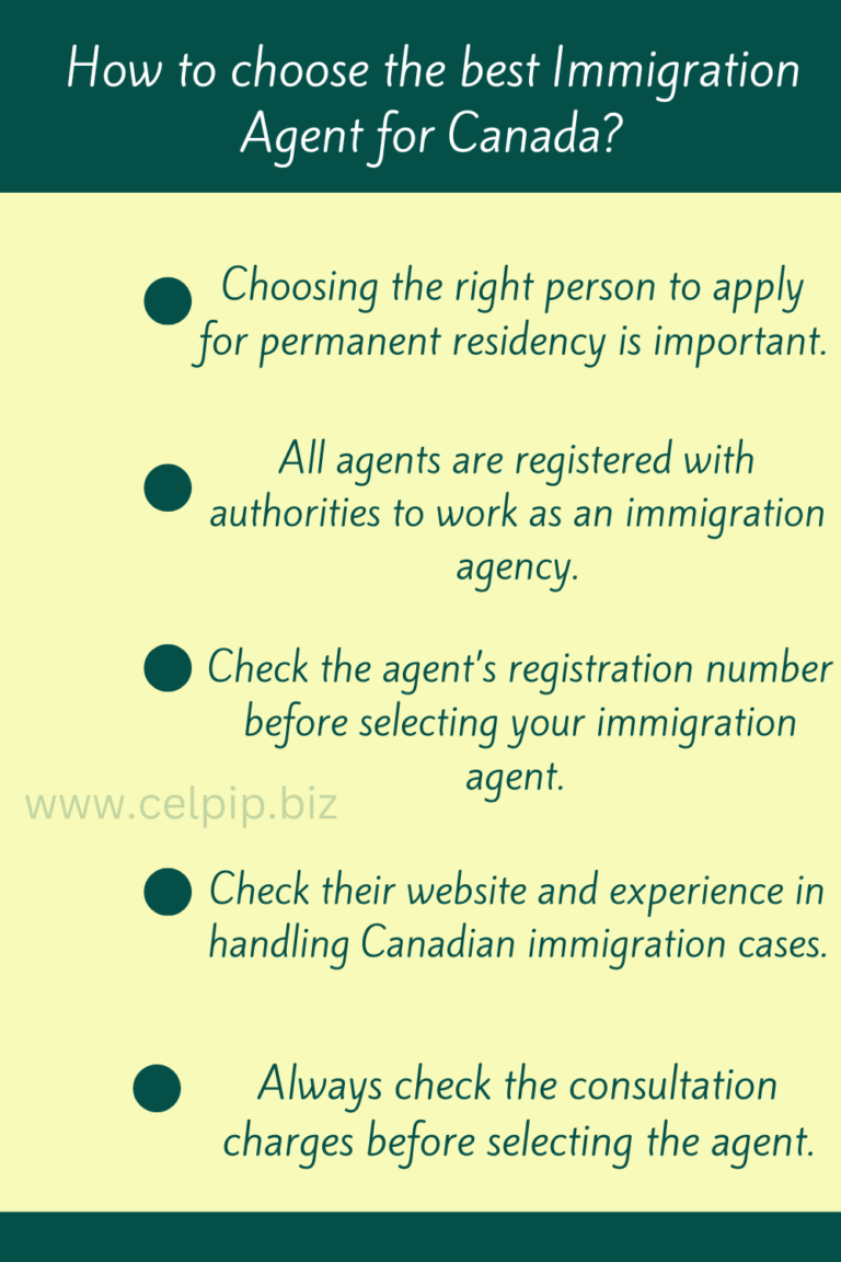 How to choose best Immigration agent for Canada - Celpip.biz