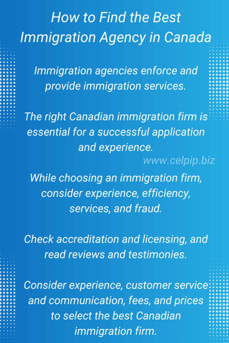 How to Find the Best Immigration Agency in Canada - Free CELPIP ...
