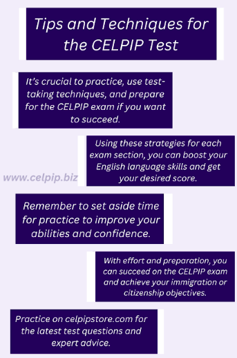 Tips and Techniques for the CELPIP Test | Celpip.biz