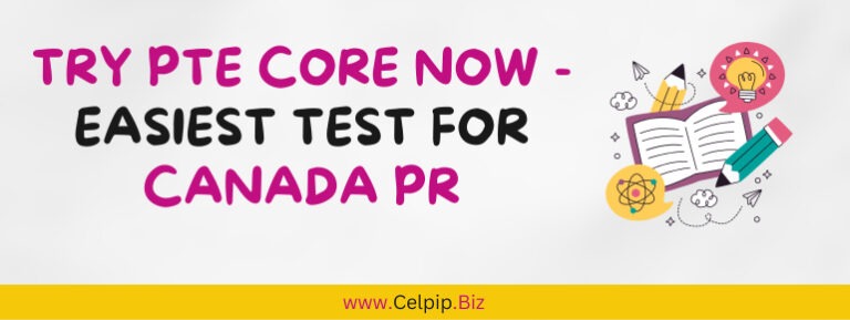 Try PTE Core Now - Easiest Test for Canada PR - Free CELPIP Practice ...